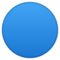 🔵 Large Blue Circle Emoji