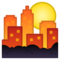 🌇 Sunset Over Buildings Emoji