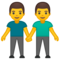 👬 Two Men Holding Hands Emoji