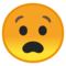 😧 Anguished Face Emoji