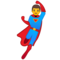 🦸‍♂️ Man Superhero Emoji