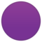 🟣 Large Purple Circle Emoji