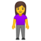 🧍‍♀️ Woman Standing Emoji
