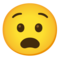 😧 Anguished Face Emoji