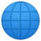 🌐 Globe with Meridians Emoji