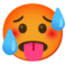 🥵 Hot Face Emoji