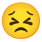 😣 Persevering Face Emoji