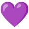 💜 Purple Heart Emoji