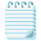 🗒️ Spiral Note Pad Emoji