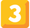 3️⃣ Keycap Digit Three Emoji