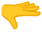 🫳 Palm Down Hand Emoji