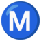 Ⓜ️ Circled Latin Capital Letter M Emoji