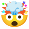 🤯 Shocked Face with Exploding Head Emoji