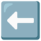 ⬅️ Leftwards Black Arrow Emoji