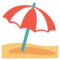 ⛱️ Umbrella on Ground Emoji