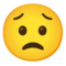 😟 Worried Face Emoji
