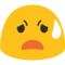 😧 Anguished Face Emoji