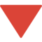 🔻 Down-Pointing Red Triangle Emoji