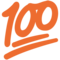💯 Hundred Points Symbol Emoji
