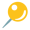 📍 Round Pushpin Emoji