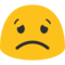 😟 Worried Face Emoji