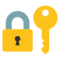 🔐 Closed Lock with Key Emoji
