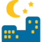 🌃 Night with Stars Emoji