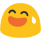 😅 Emoji Visage Souriant Avec Une Goutte De Sueur