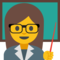👩‍🏫 Woman Teacher Emoji