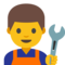 👨‍🔧 Man Mechanic Emoji