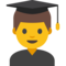 👨‍🎓 Man Student Emoji