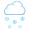 🌨️ Cloud with Snow Emoji