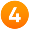 4️ Digit Four Emoji