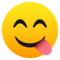 😋 Face Savouring Delicious Food Emoji
