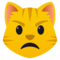 😾 Pouting Cat Face Emoji