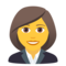 👩‍💼 Woman Office Worker Emoji