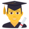👨‍🎓 Man Student Emoji