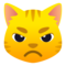 😾 Pouting Cat Face Emoji