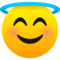 😇 Smiling Face with Halo Emoji