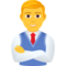 👨‍💼 Man Office Worker Emoji