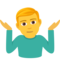 🤷‍♂️ Man Shrugging Emoji