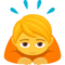 🙇 Person Bowing Deeply Emoji
