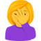 🤦‍♀️ Woman Facepalming Emoji
