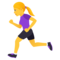 🏃‍♀️ Woman Running Emoji