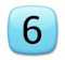 6️⃣ Keycap Digit Six Emoji