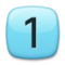1️⃣ Keycap Digit One Emoji