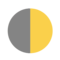 🌓 First Quarter Moon Symbol Emoji
