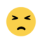 😣 Persevering Face Emoji
