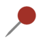 📍 Round Pushpin Emoji