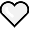 🤍 Emoji Cuore Bianco